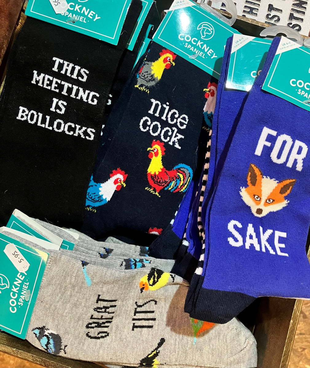 Funny Socks – The Post House - Home of Thrift & Post House Interiors