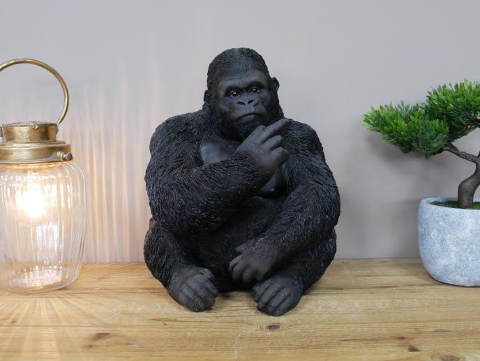Naughty Up Yours Gary the Silverback Gorilla Figure – The Post House ...