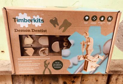 Timber kits Mechanical Wooden Model Self Build Kit - Choice of Timberk ...