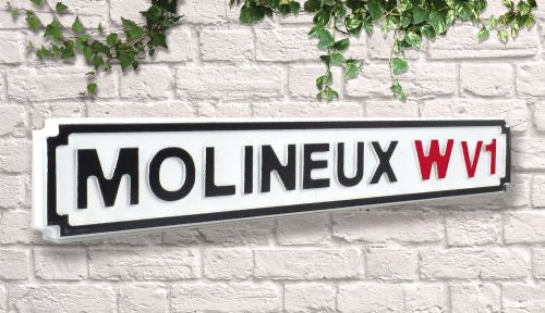 Wolverhampton Molineux Vintage wooden Road Street Sign – The Post House ...